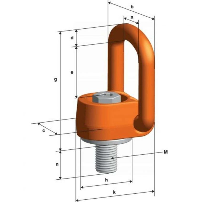 Pewag draaibaar hijsoog PLAW - Welkom bij Jaco van Leeuwen B.V.